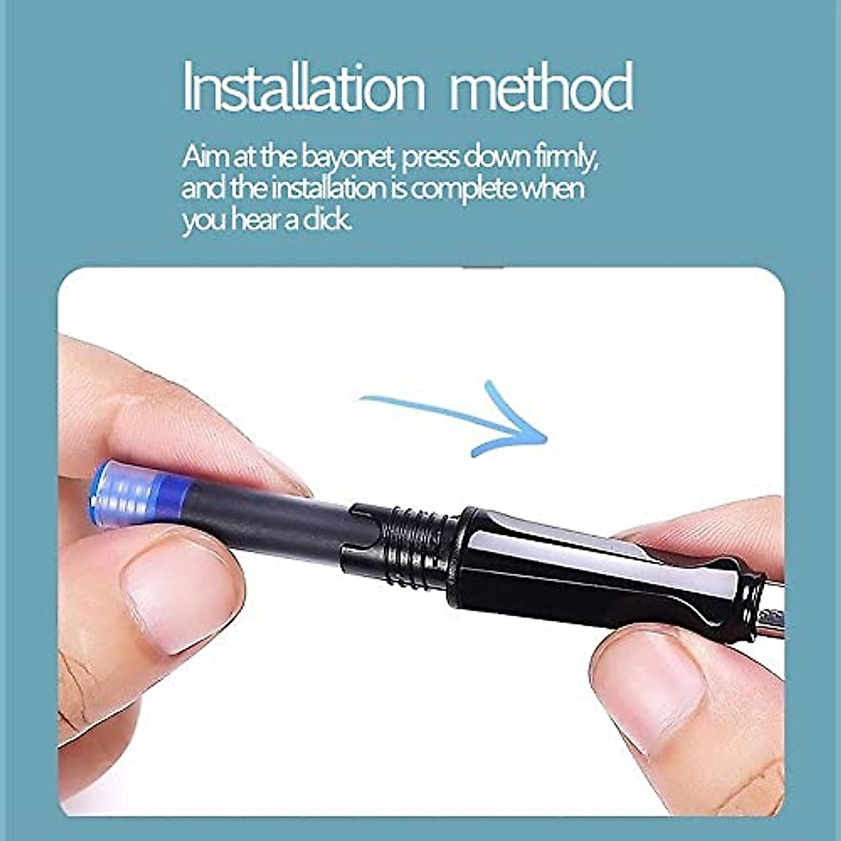 Aoniss 10 Colors Fountain Pen Ink Cartridges Set Fountain Pen Refills Short Cartridges for Fountain Pen Calligraphy Pen Writening Office School Supply