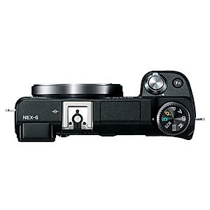 Sony NEX-6/B Mirrorless Digital Camera with 3-Inch LED - Body Only (Black)