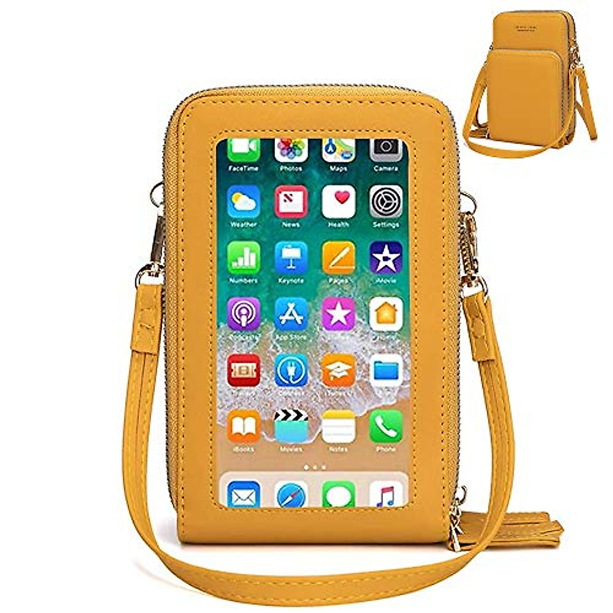 Small Crossbody Shoulder Cell phone Bag for Women,Cellphone Bags Card Holder Wallet Purse and Handbags