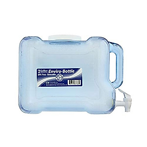 New Wave Enviro BpA Free 2 Gallon Refrigerator Bottle with Spigot