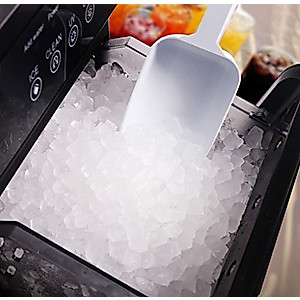 Frigidaire EFIC235-AMZ Countertop Crunchy Chewable Nugget Ice Maker, 44lbs per day, Self Cleaning Function