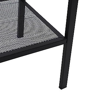 DYRJDJWIDHW Ladder Bookcase 4 Tiers Bookshelf for Bedroom,Shelves,Wood Bookcase,Suitable for Bedroom, Office, Living Room, Study,Metal Black