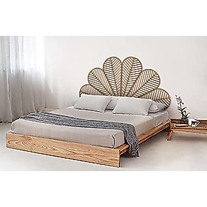 Wooden Art Headbord - All sizes - Natural Wood - Handmade - Home Decor - Bed Board - Bed Frame - Arch Headbord (USA - Olimp. Queen 167 x 83,5 cm (65.74" x 32.87"))