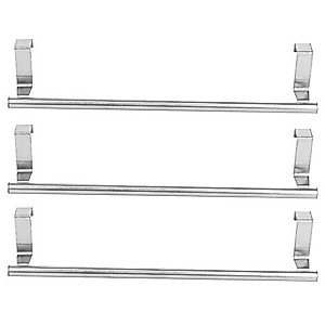 Convenience Save Space Over Door Towel Rack, Simple Cabinet Hanging Holder, Practical for Kitchen Hotel