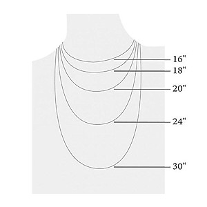 AJDesign Star of David Necklace Pendant 925 Sterling Silver Jewish Jewelry for Men Women Religious (18 Inches Chain)