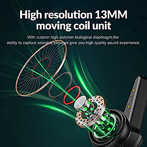 X-nego TWS Wireless Earbuds, Touch Control Bluetooth Headphones Built-in Mic, Waterproof in-Ear Stereo Earphones Deep Bass Headset with Wireless Charging Case for Sport and Work (Silver)