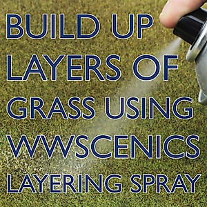 War World Scenics Static Grass Basing Glue 500ml for Model Railway Dioramas & Wargaming Terrain