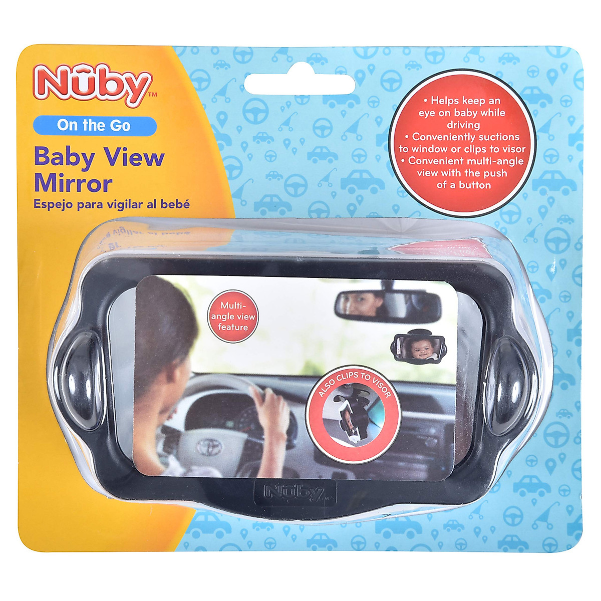 Nuby Back Seat Baby View Mirror