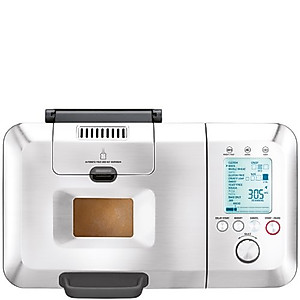 Breville Custom Loaf Bread Maker, Brushed Stainless Steel, BBM800XL