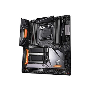 GIGABYTE X299X AORUS Master (Intel/X299/E-ATX/12 Phase Digital VRM/Triple Fins-Array Heatsink/ESS Sabre DAC/WiFi 6/10G LAN/5G LAN/Motherboard)