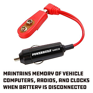 Powerbuilt 648539 Computer Memory Keeper, Red