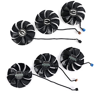 PLA09215S12H Graphics Card Fan for EVGA RTX 3070 3080 Ti 3090 XC3 BLACK Gaming Cooling Fan (Fan-C)