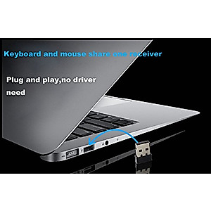 Keyboard Mouse Combos,Soke-Six Waterproof Multimedia 2.4GHz Wireless Gaming Keyboard with USB Cordless Ergonomic Mouse DPI Control for Desktop PC Laptop(White)