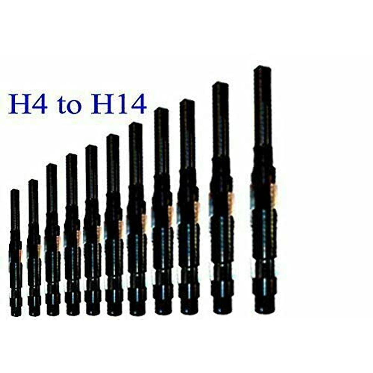 11 PC Adjustable Hand Kingpin Reamer H4 - H14.