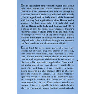 Colora Henna Powder Hair Color Red Sunset 2oz