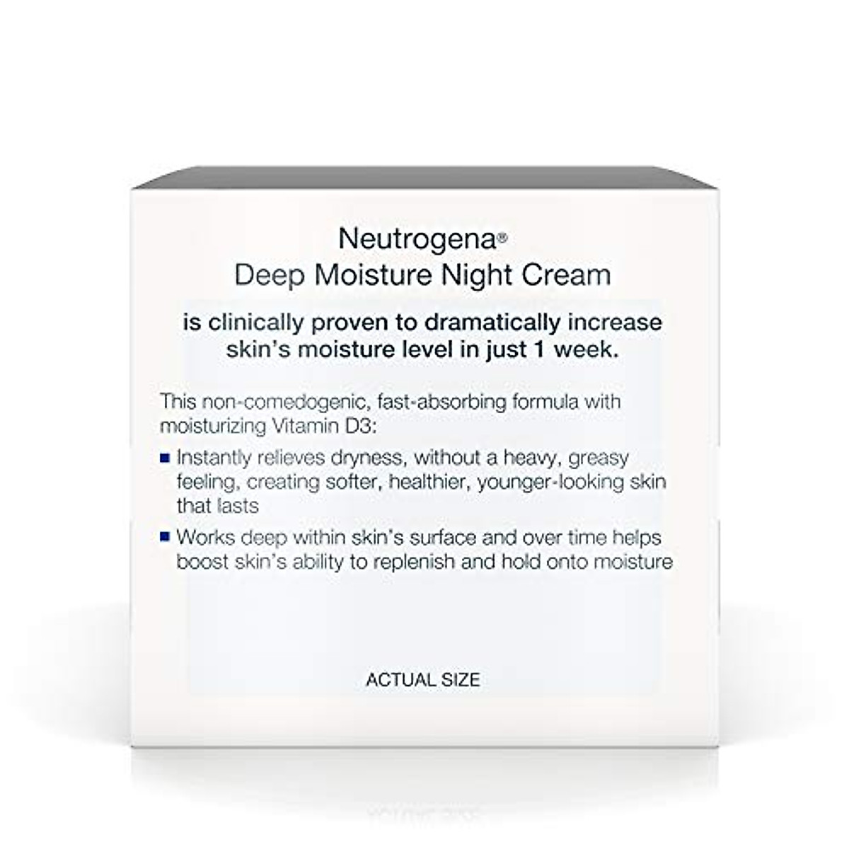 Neutrogena Deep Moisture Night, 2.25 Ounce