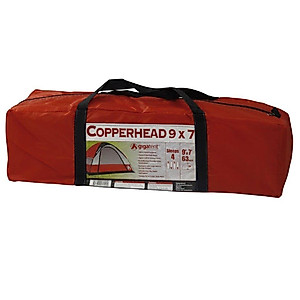 Gigatent 4 Person Camping Tent – Spacious, Lightweight, Heavy Duty Backpacking Tent - Weather and Flame Resistant Outdoor Hiking Gear – Fast and Easy Set-Up – 9’x7’ Floor, 58” Peak Height