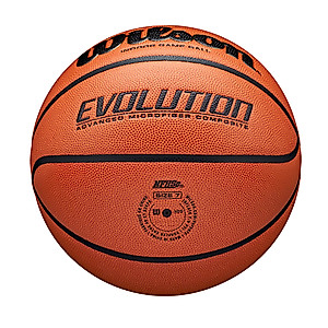 WILSON Evolution Game Basketball - Game Ball, Size 7 - 29.5"