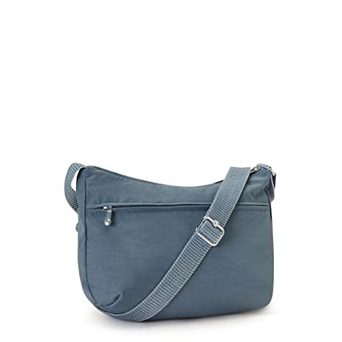 Kipling Women’s Izellah Crossbody, Super Light Everyday Purse, Nylon Shoulder Bag, Brush Blue