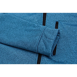 SVACUAM Men's Water-Resistant Fleece Lined Softshell Outwear Mountain Rain Jacket with Hood