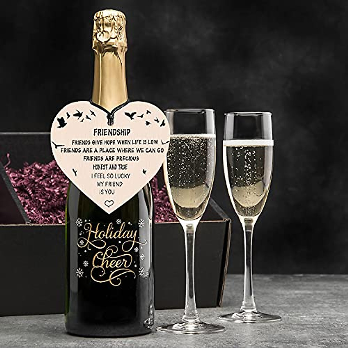 Birthday Gifts for Women Friendship Funny Relationship Gifts Unique Inspirational Personalized Small Plaques Under 10 Dollars Presents for Men Women Her Female BFF Girls