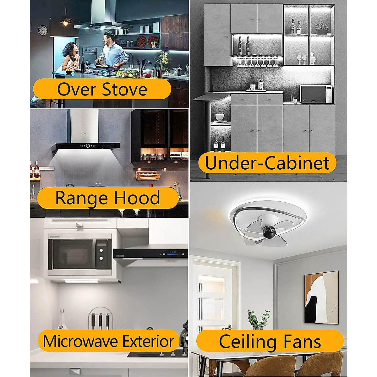 Tupolife KEI d28k 4w kel2812 Freezer Bulb kei d28m kel 2815 ac100-265v 3.8w Refrigerator Light Bulb 5304517886 Replacement E17 Intermediate Base Fridge LED Lamp, Cool White, 2-Pack