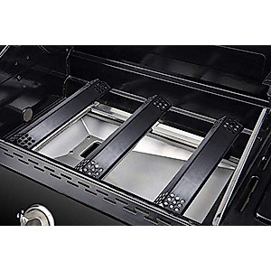 Replace parts Porcelain Steel Heat Plate, Replacement for Grill Master 720-0697, 720-0737, Nexgrill 720-0830H, 720-0783E Gas Grill Models (Porcelain Steel -4pcs)