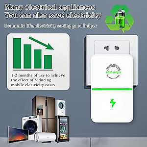 6pcs Energy Saving Device, 2024 New Stop Wasting Electricity Saving Box
