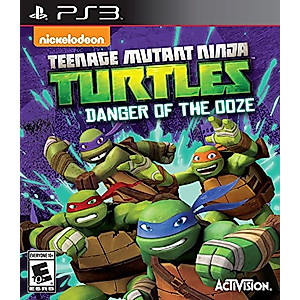 Teenage Mutant Ninja Turtles: Danger of the OOZE - PlayStation 3 (Renewed)
