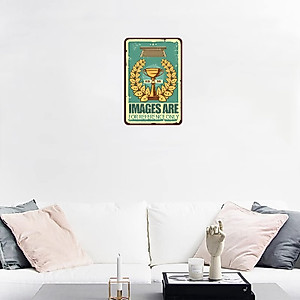 FEBIOAW Score Metal Tin Sign, Guitar Note Guitar Anatomy, Musical Instrument Room Aluminum Metal Home Cabin Club Shop Bar Sign Garage Cafe Farm Metal Wall Panel Art Deco12x18 Inches