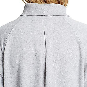 C9 Champion womens Long Sleeve French Terry Top Yoga Shirt, Heather Gray, Large US