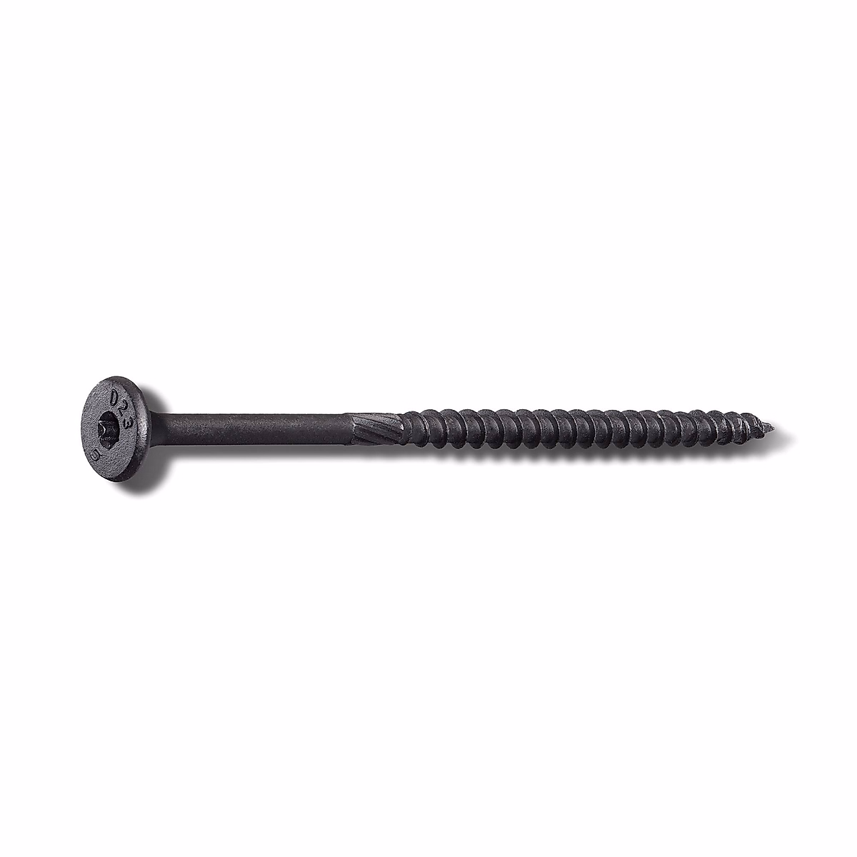 Starborn Structural XF23CT500 F23 Deck Ledger/Multipurpose Flat Head Wood Screw - Black - 50 Count - 0.23" x 5"