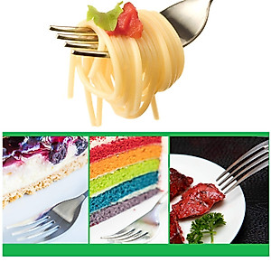 Stainless Steel Dinner Fork 7.3 Inch (8 Pcs)