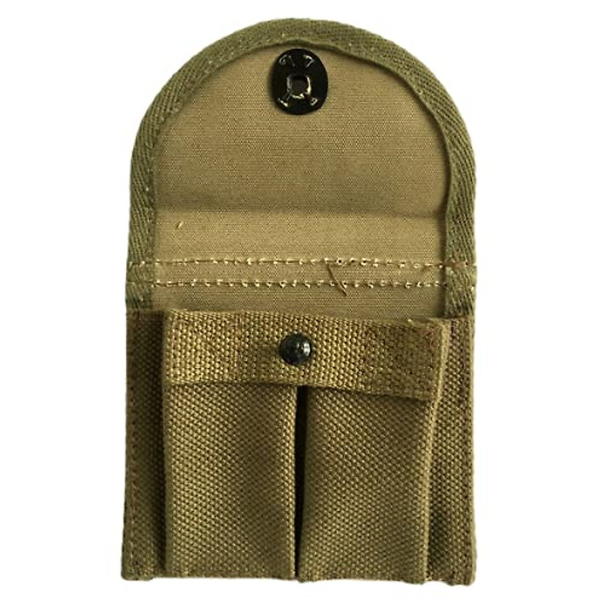 (Pack of 5) U.S WWII M1 Carbine Buttstock Ammo Ammunition Cartridge Magazine Pouch WW2