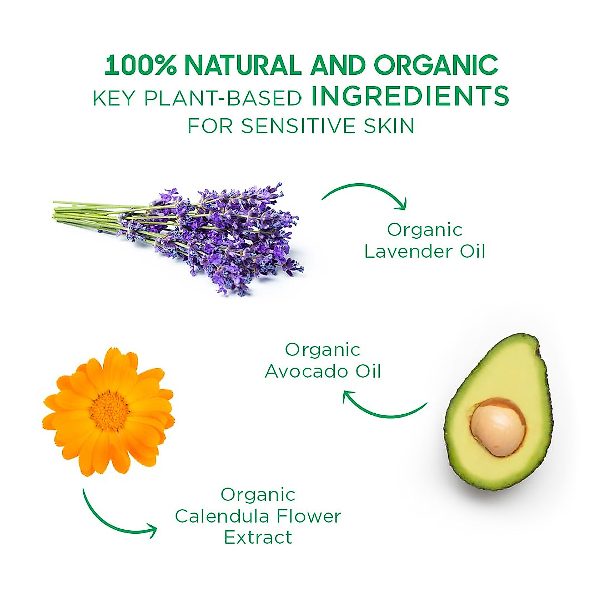 Heaven on Earth- 100% Natural and enriched with organic ingredients Diaper Rash Cream, Free of Phtalate, Paraben, Parfum, 100% Plant Based Diaper Rash Cream, 2,6 Oz