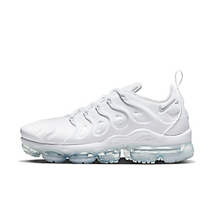 Nike mens Air Vapormax Plus, White, White-pure Platinum, 12