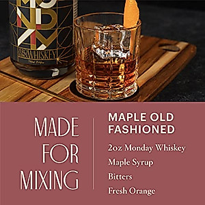 MONDAY Zero Alcohol Whiskey – An Award Winning Non-Alcoholic Spirit with Zero Carbs, No Sugar, 0 Calories - 750ml