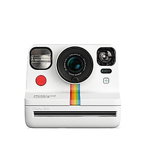 Polaroid Now+ White Instant Camera with Bluetooth & Filters