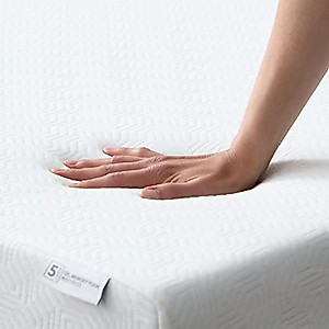 Linenspa 5 Inch Gel Memory Foam Mattress, Firm Mattress, Low Profile Bed Full 5 Inch Mattress