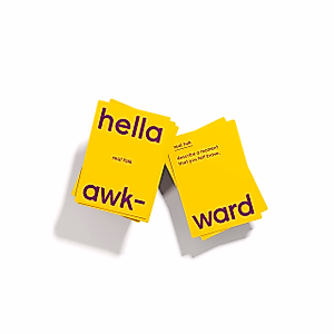 hella awk-ward Real Talk Expansion Pack - Fun Conversation Starter Game for Parties & Adult Friends