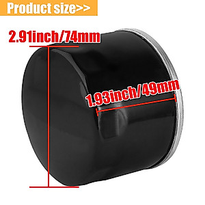 QAZAKY 3pcs Oil Filter Compatible with EZGO 492932S Toro 1077817 Bad Boy 063-2004-00 063-4025-00 063-8018-00 Ariens 21548100 21550800 Craftsman 24603 33935 Partner PR3033001 Landpride 831-053C 100803