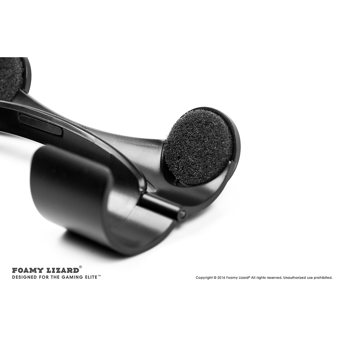 Privacy Shield for Playstation 4 Camera v2.0 by Foamy Lizard ® Protective Concealing Lens Cover for 2016 PS4 Console Camera 2.0 Sensor (NOT compatible with OLD rectangular camera, CAMERA NOT INCLUDED)