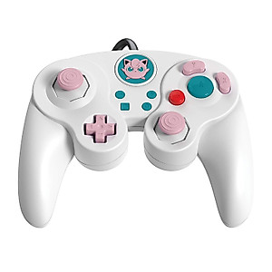 PDP Gaming Pokemon Jiggly Puff GameCube Wired Fight Pad Pro Controller: Jiggly Puff - Nintendo Switch