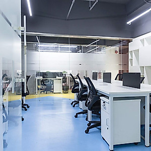 F54T5/865/HO Fluorescent Tube Light Bulb, 46 Inch, 54W, 6500K Daylight, 4200 Lumens, High Output, G5 Bi-Pin Base, 4FT T5 Grow Light Bulbs - 5 Pack