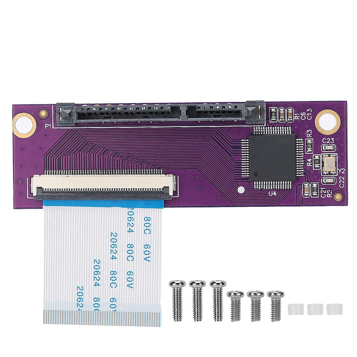 Yunseity Adapter, Upgrade IDE to Adapter, PCB Converter or Optical Drive Network Adapter Converter Kit for PS2 IDE Original Network Adapter for Game