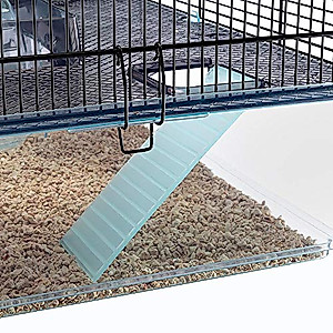 Favola Large Hamster Cage Includes Free Water Bottle, Exercise Wheel, Food Dish & Hamster Hide-Out Measures 23.6L x 14.4W x 11.8H-Inches & Includes 1-Year Manufacturer's Warranty