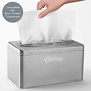 Kleenex Hand Towels (11268), Ultra Soft and Absorbent, Pop-Up Box, 18 Boxes / Case, 70 Paper Hand Towels / Box, 1,260 Sheets / Case