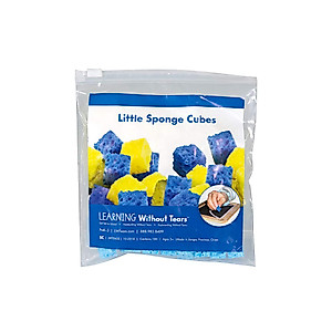 Handwriting Without Tears Learning Without Tears Little Sponge Cubes- Get Set for School, Pre-K– Sensory - 4th Grade- For School or Home Use