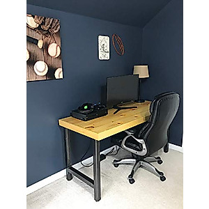 Metal Table Legs - H Style - Rustic Industrial Finish - Made in the USA