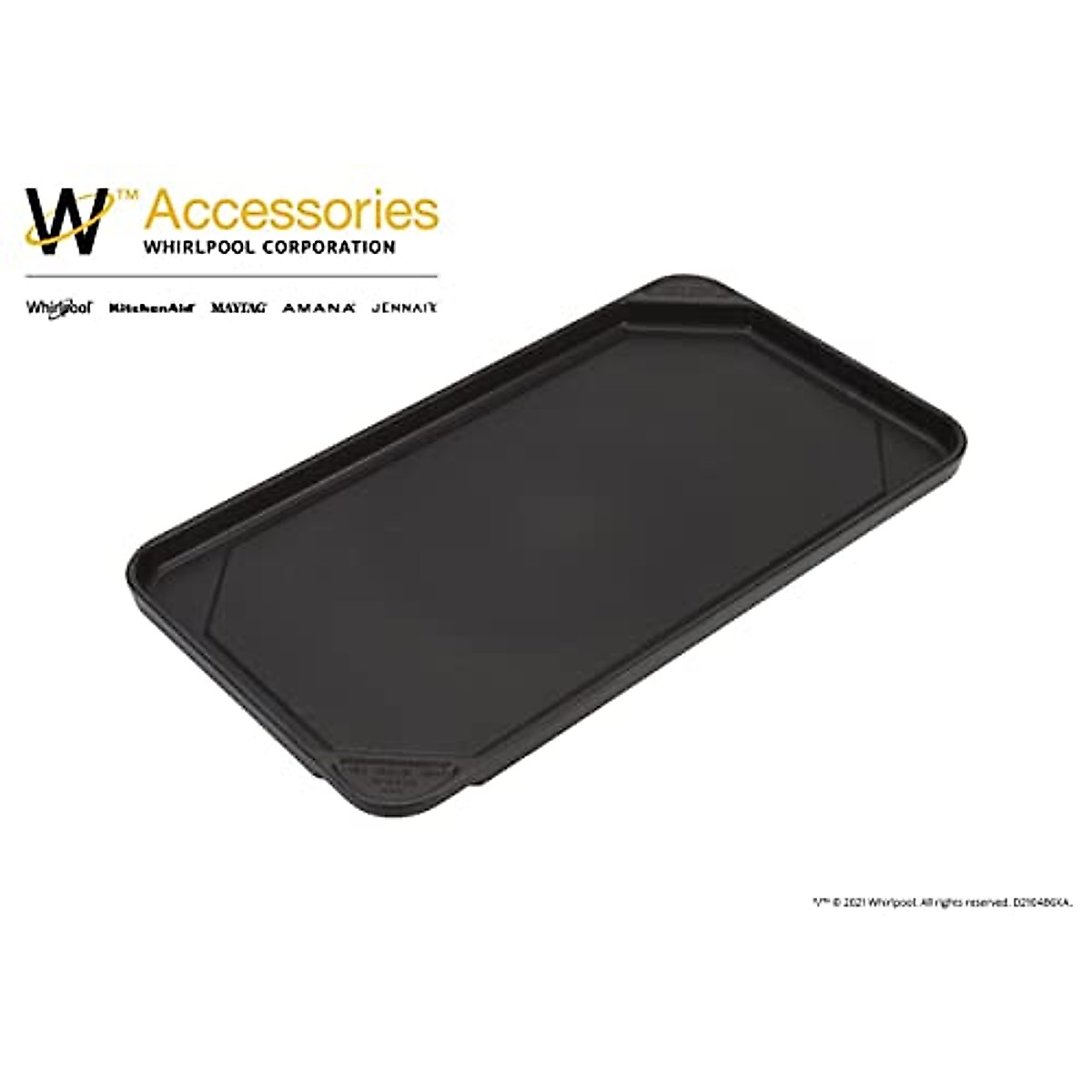 Whirlpool 4396096RB Range Griddle , Black